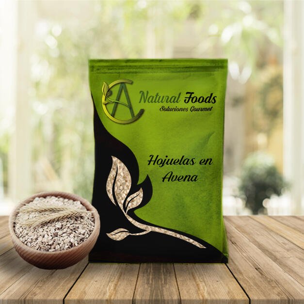 AVENA EN HOJUELAS NATURAL FOODS x 500 GR - Estrena Tienda Horeca