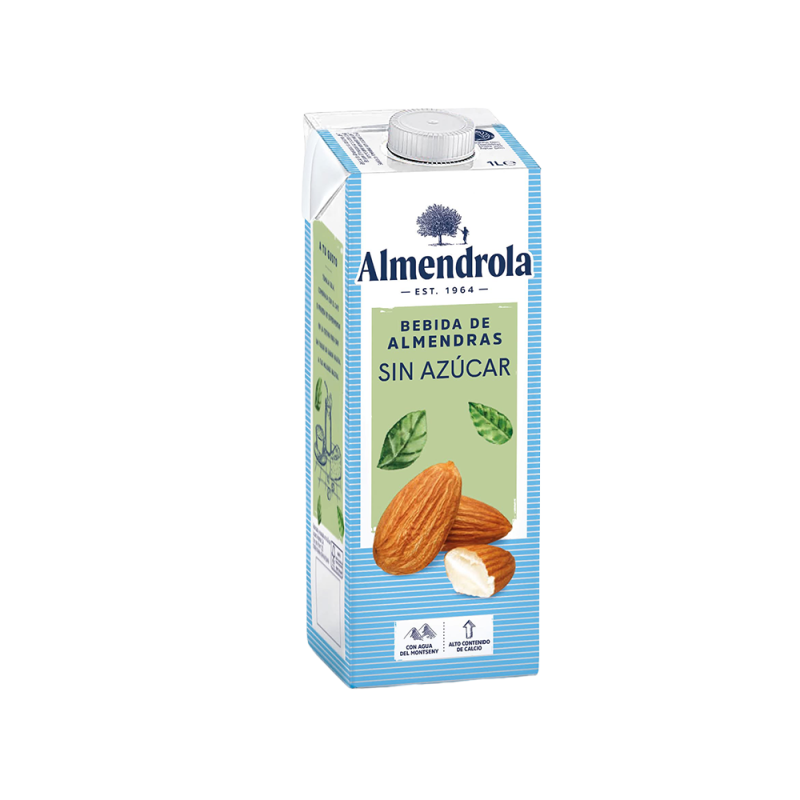 BEBIDA DE ALMENDRA NATURAL ALMENDROLA x 1 LT - Estrena Tienda Horeca