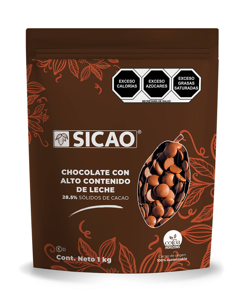 CHOCOLATE CON LECHE SICAO x 1 KG - Estrena Tienda Horeca