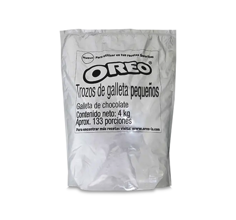 GALLETA OREO TRITURADA TROZOS PEQUEÑOS x 4 KG - Estrena Tienda Horeca